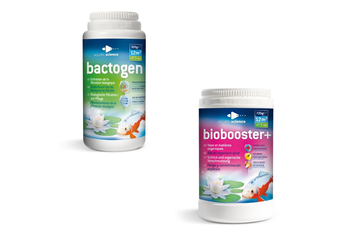 BACTOGEN ET BIOBOOSTER le combi parfait pour démarrer votre bassin ...